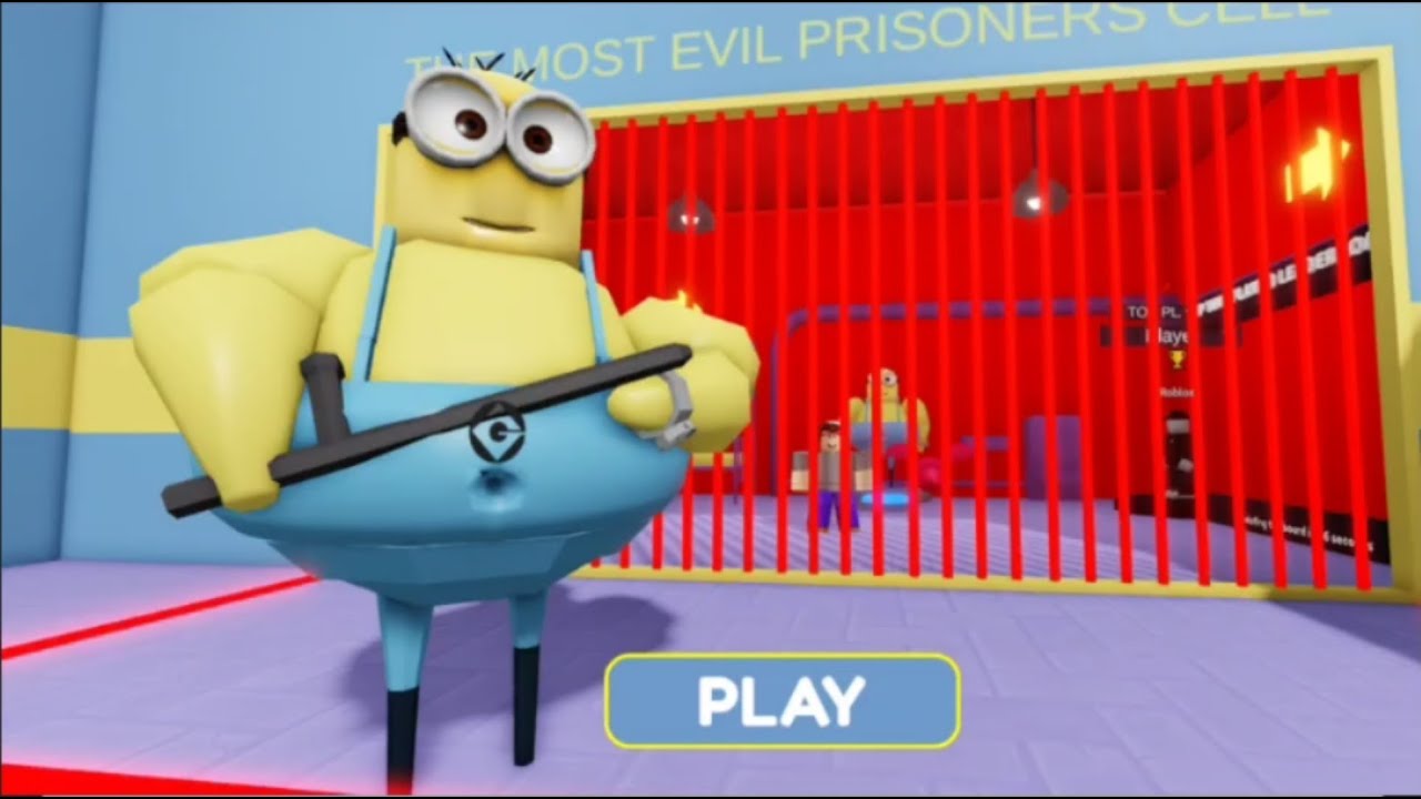 MINIONS BARRY'S PRISON RUN OBBY!! - YouTube