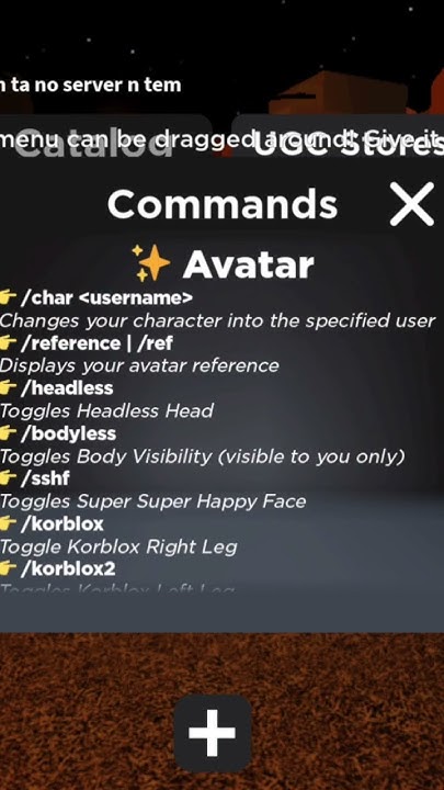 new catalog Avatar creator commands - YouTube