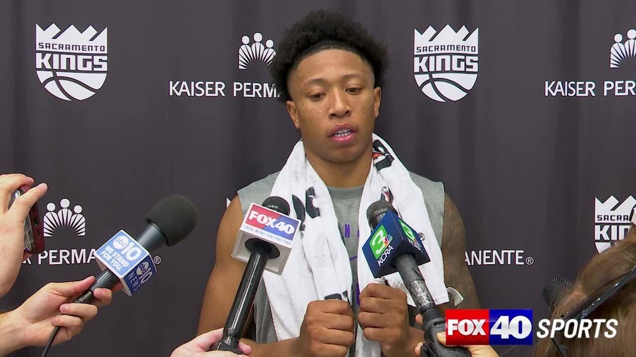 Boogie Ellis calls NBA preseason debut with Sacramento Kings 'a dream ...