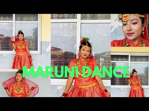 Maruni ko aakhai gajalu (Maruni Thali Dance) by Aasha Sunar - YouTube