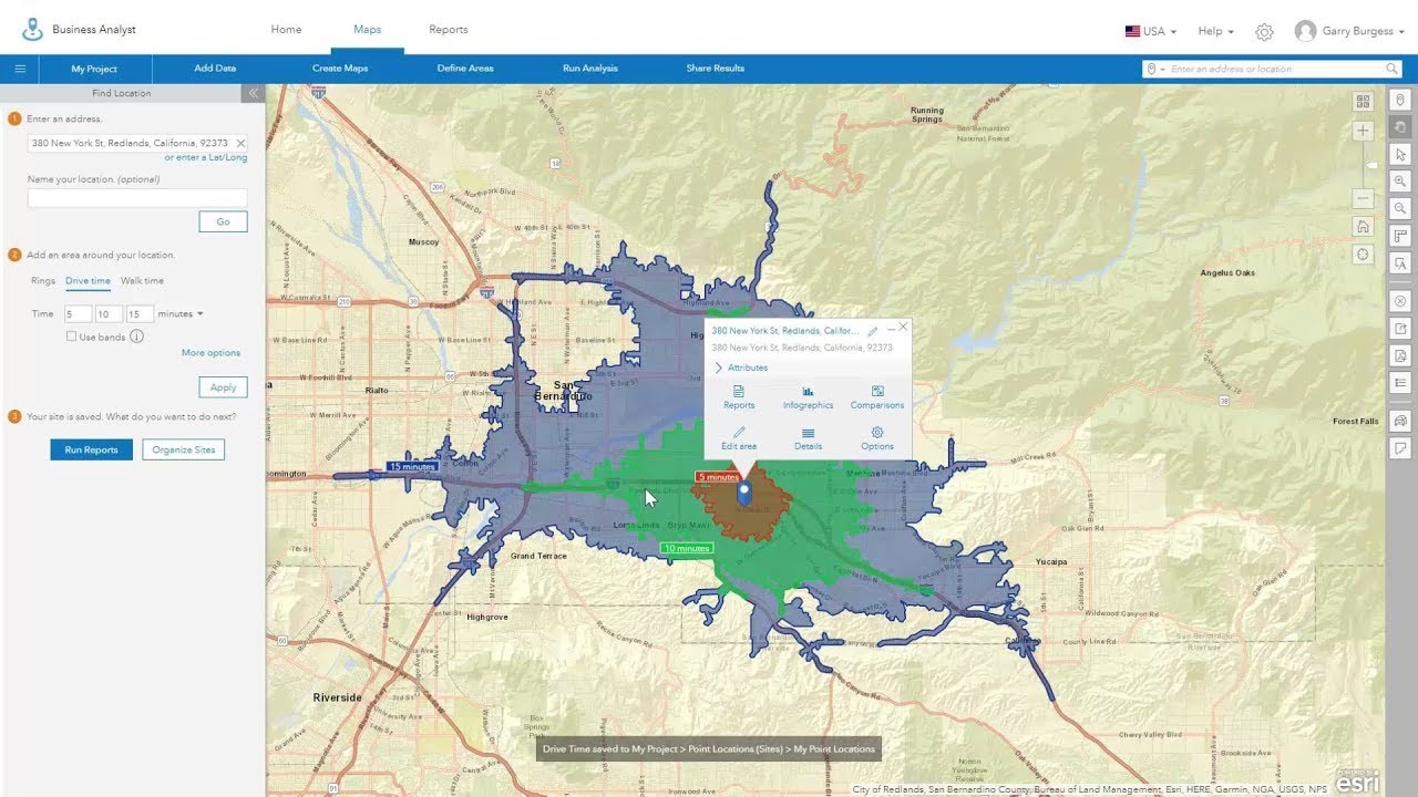 Using the Find Location Tool in Business Analyst - YouTube