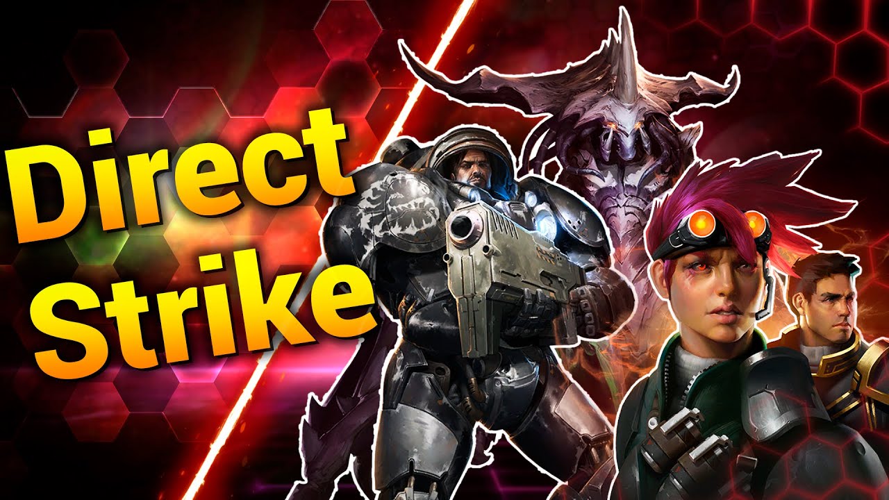 Поле Подарков Челендж в Direct Strike (StarCraft 2) - YouTube