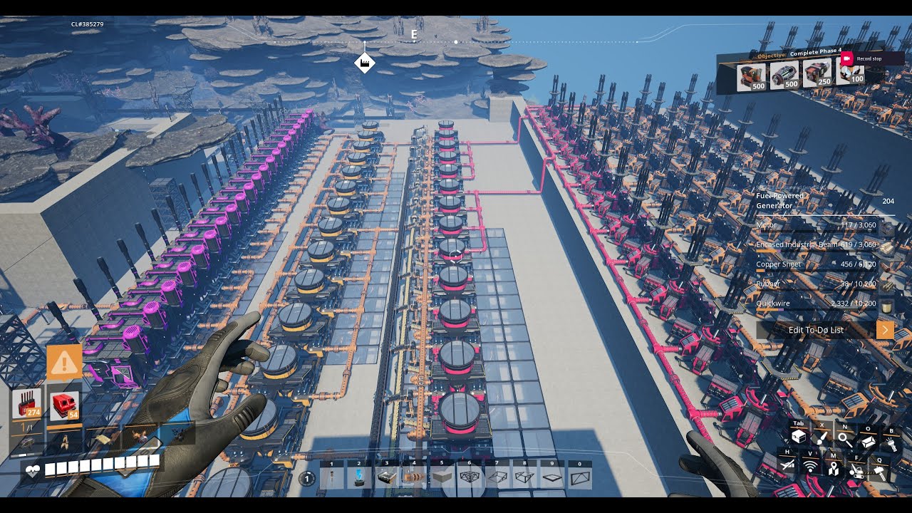 Connecting Pipes tons and tons of pipes to fuel gens - Satisfactory ...