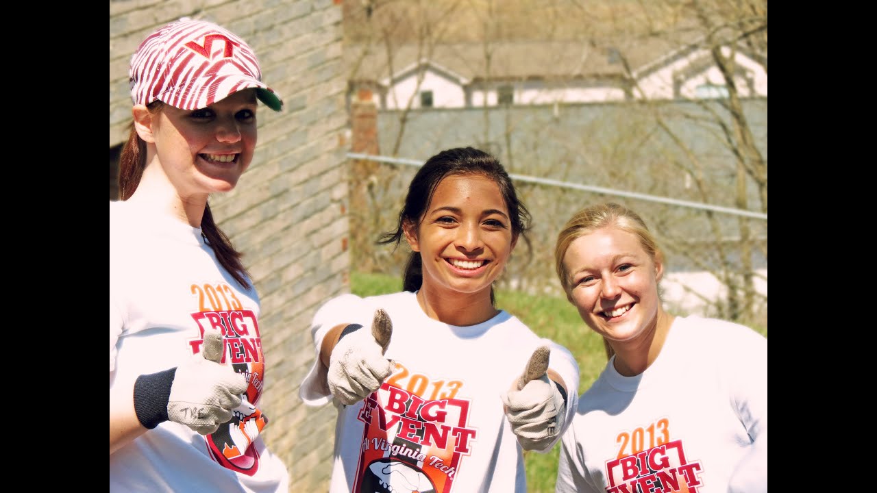 The Big Event 2013 at Virginia Tech!! - YouTube