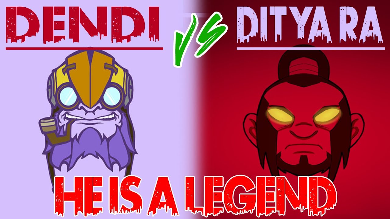 Ditya Ra Axe VS Dendi Tinker ( Patch 6.88 ) - DOTA 2 - YouTube
