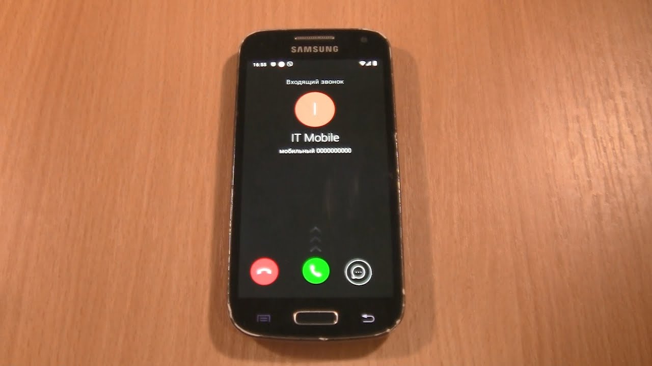 Realme 7 on Samsung Galaxy S4 mini Android 11 fake call Incoming call ...