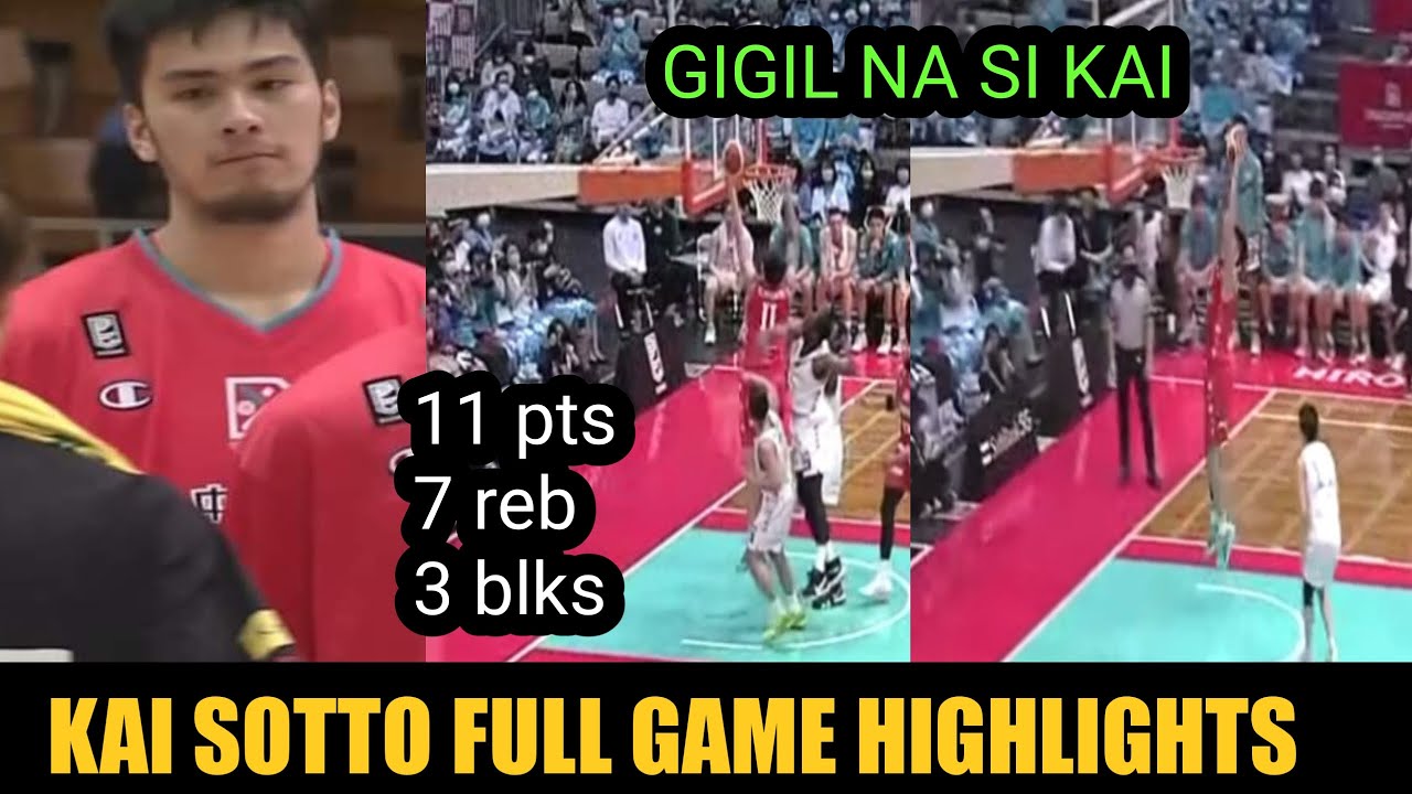 KAI SOTTO FULL GAME HIGHLIGHTS ( HIROSHIMA VS KYOTO GAME 2 ) - YouTube