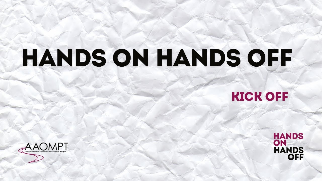 Hands On Hands Off Kickoff - YouTube