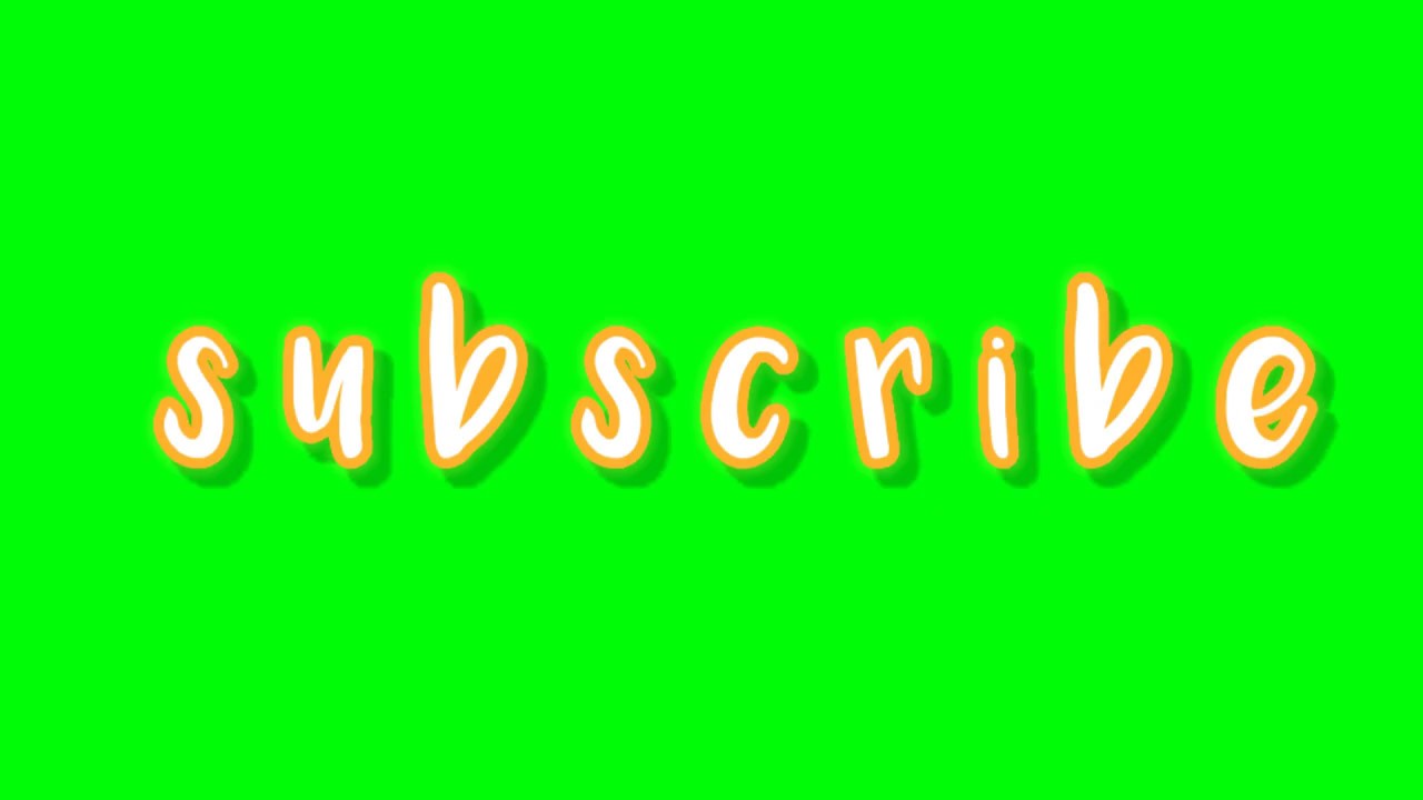 Top 5 greenscreen subscribe button aesthetic cute overlay - YouTube