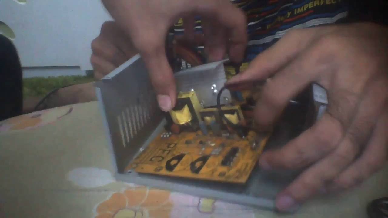Advanced Destroyed PC Power Supply - YouTube