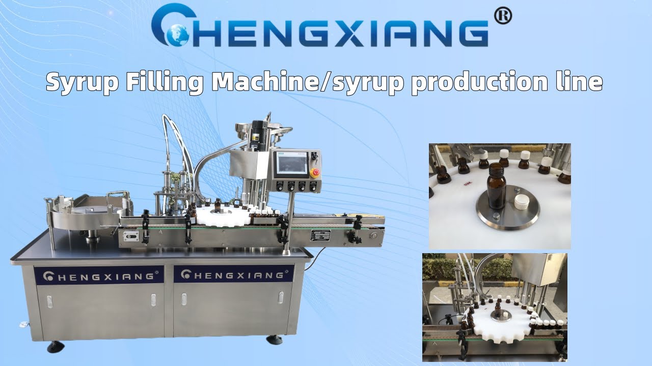 Syrup filling production line/Spray filling capping machine(press type ...