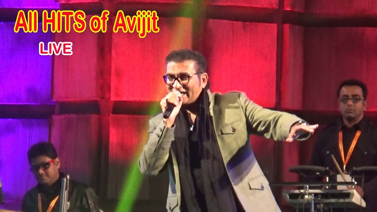 All Hit songs of Avijit | Avijit hindi hit songs | live show - YouTube