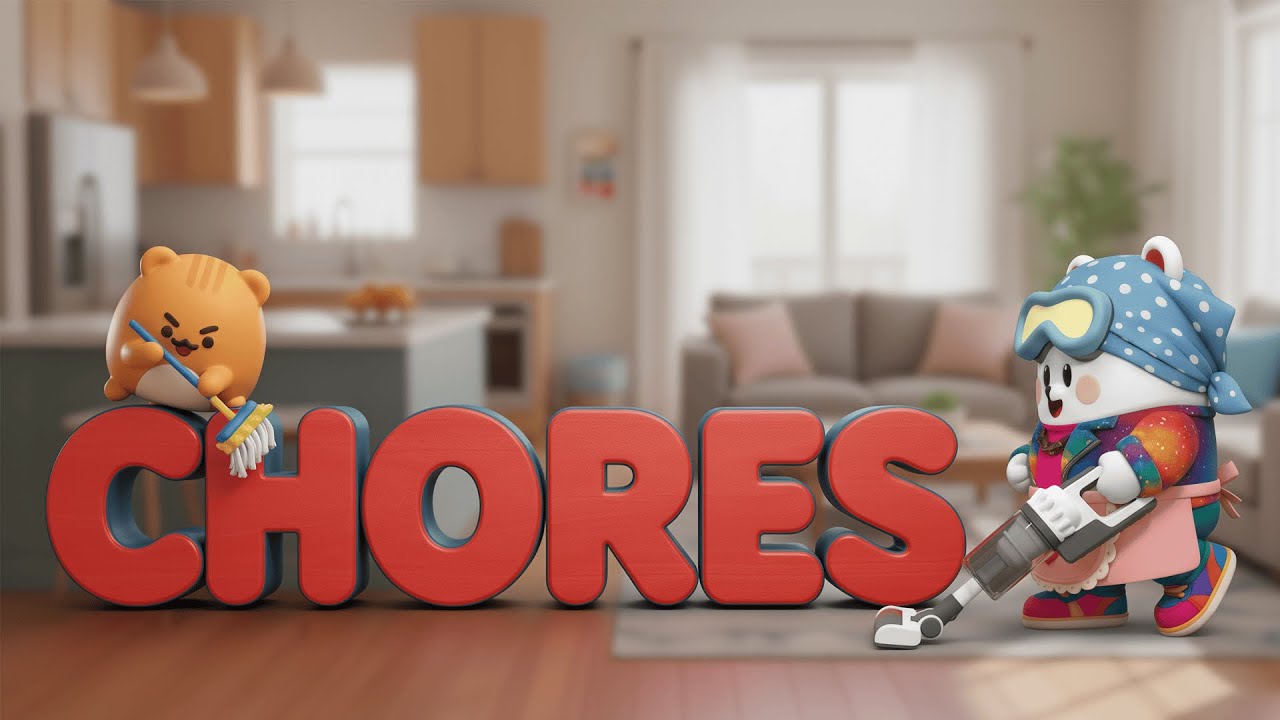 Chores at Home | Chores | Story Song | Song to Speak | fluenC - YouTube