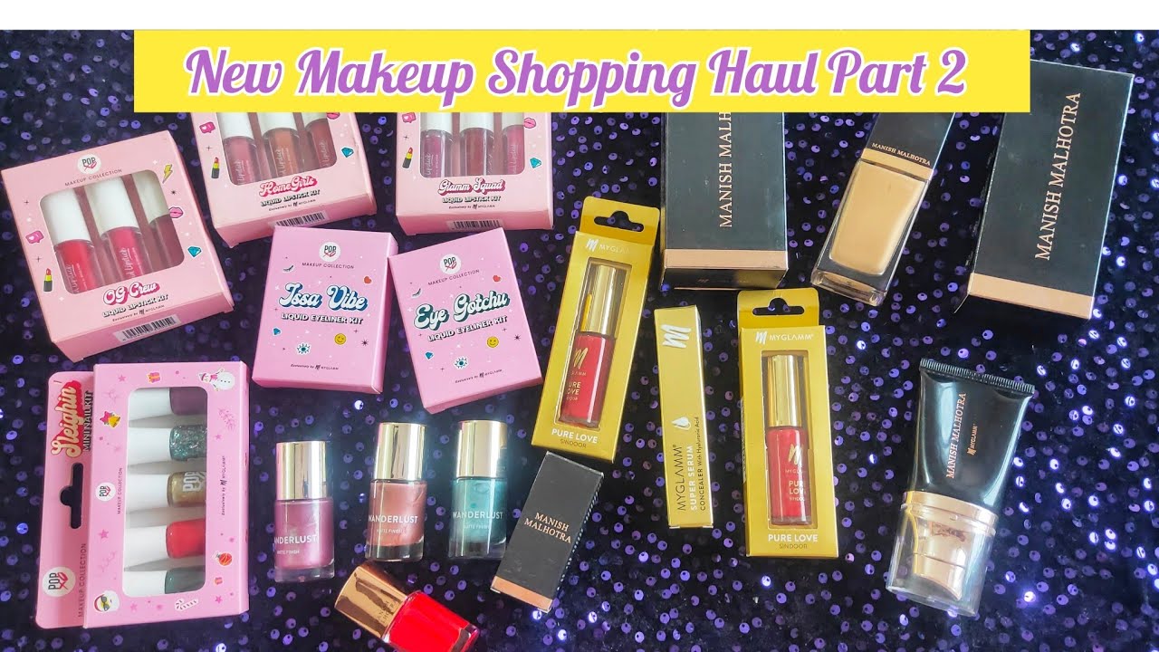 New Launch Makeup Shopping Haul Part 2 || Makeup Shopping Online ...