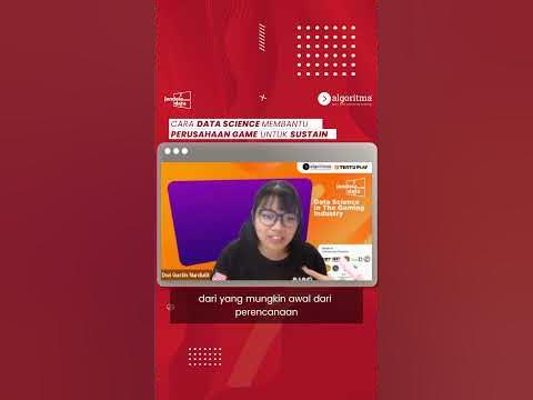PERAN DATA SCIENCE AGAR PERUSAHAAN GAMES DAPAT SUSTAIN | Jendela Data | Algoritma 2023 - YouTube