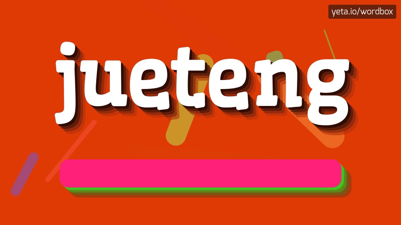 JUETENG - HOW TO PRONOUNCE IT!? - YouTube