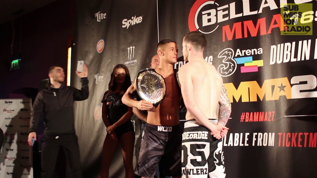 Alan Philpott vs. Tom Duquesnoy Weigh-In | BAMMA 27 - YouTube
