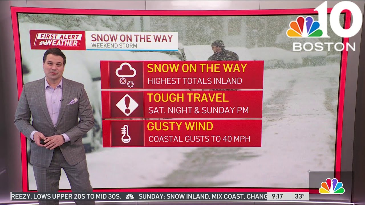 Snow on the way: A deep dive into this weekend's big winter storm - YouTube