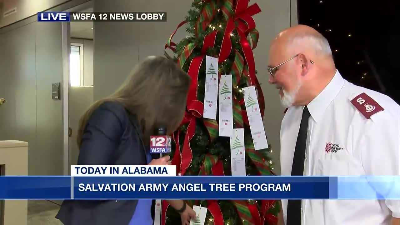Nearly 500 tags waiting adoption from Salvation Army Angel Tree - YouTube