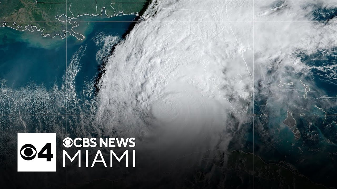 Hurricane Milton on track for Florida landfall - YouTube