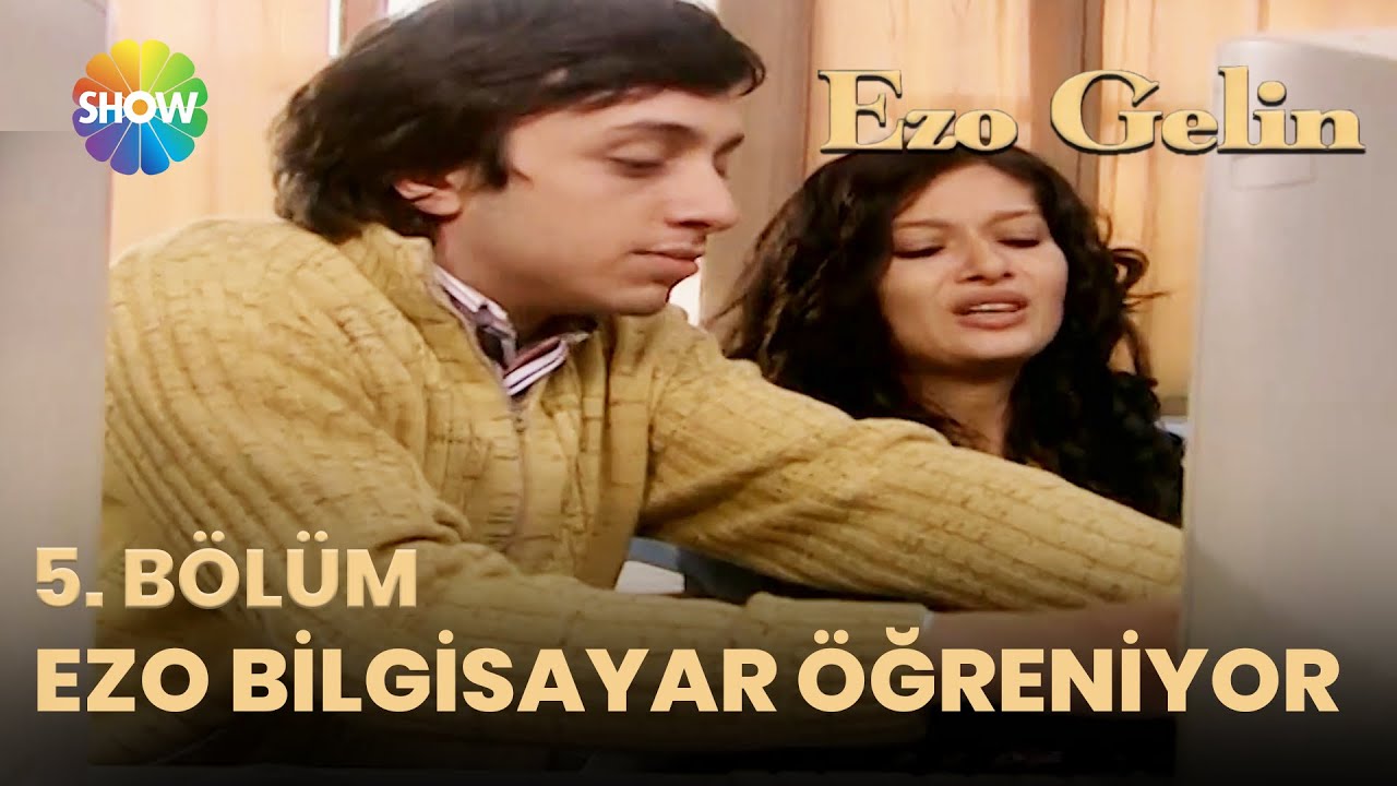 Ezo bilgisayar kullanmayı öğreniyor! - Ezo Gelin 5.Bölüm - YouTube