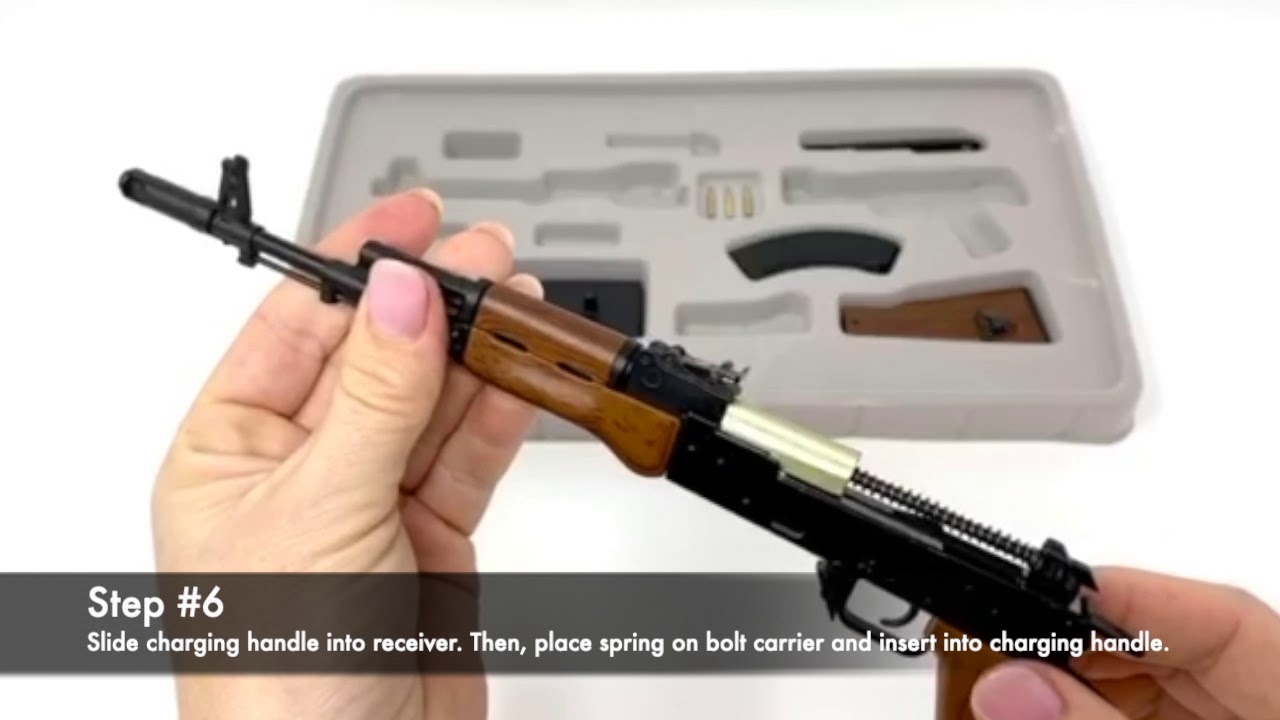 Model Gun Shop AK 47 Assembly Video - YouTube