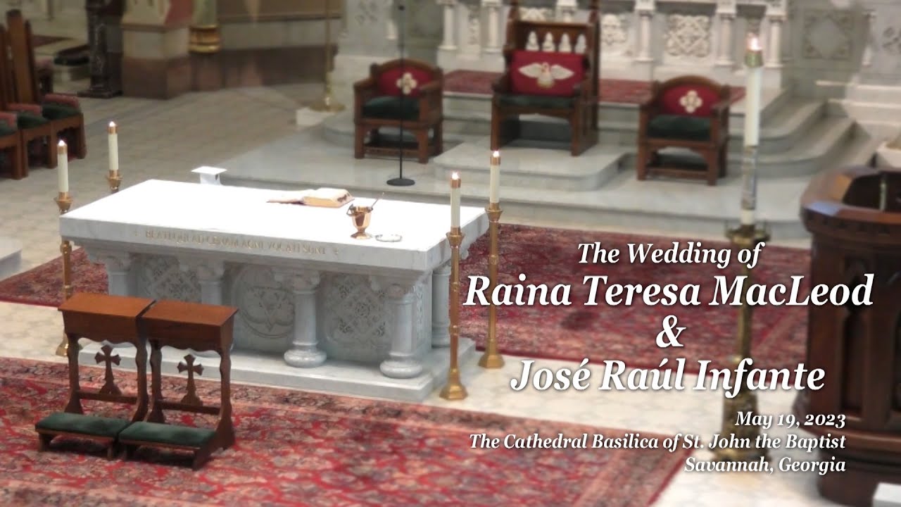 The Wedding of Raina Teresa MacLeod and José Raúl Infante - YouTube