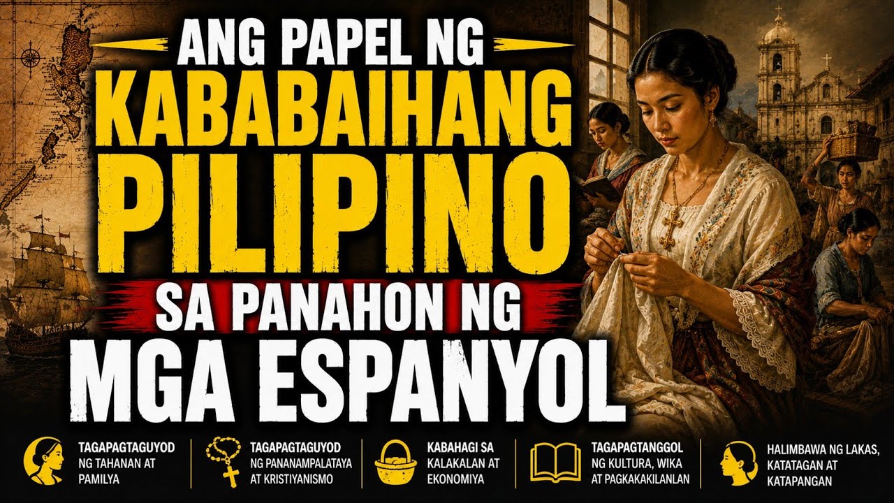 ANG PAPEL NG KABABAIHAN SA PANAHON NG MGA ESPANYOL - YouTube
