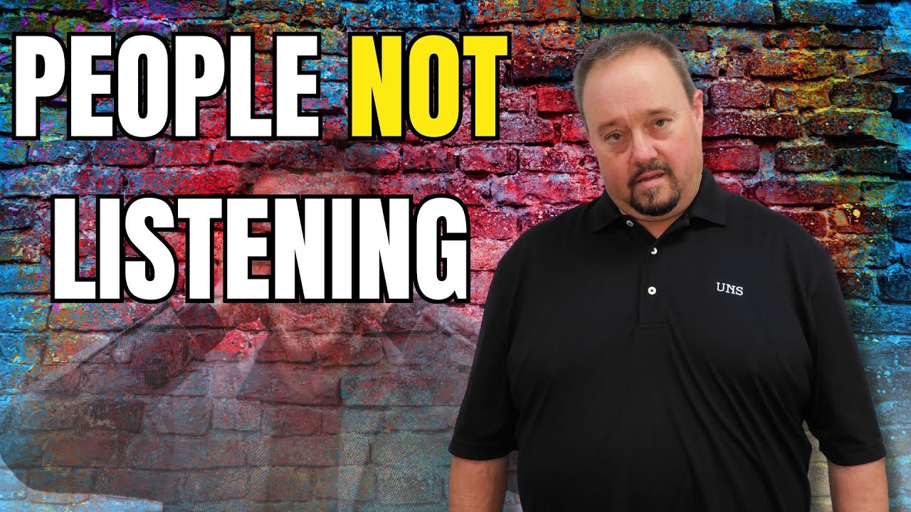 It Is What It Is: People Not Listening - YouTube