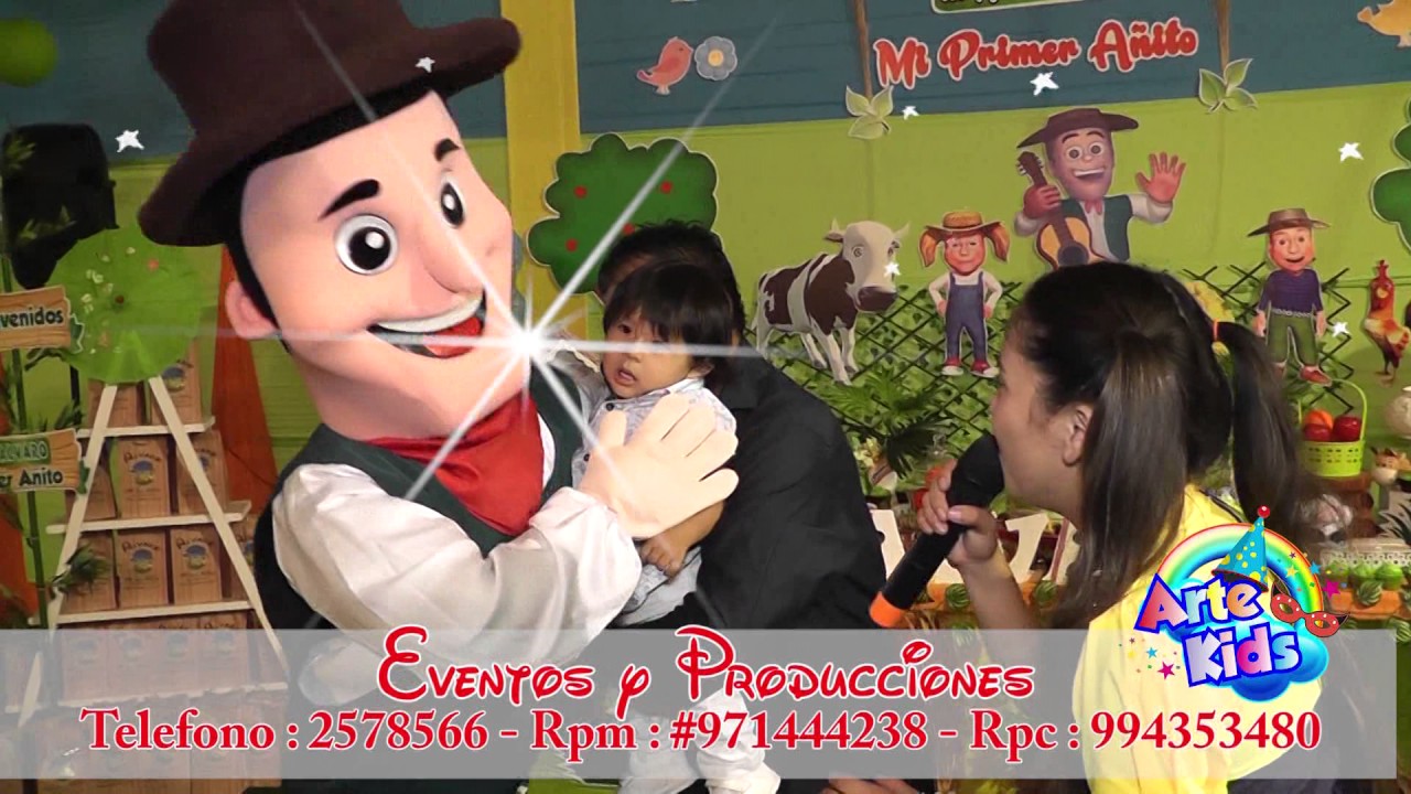 SHOW INFANTIL TEMATICO LA GRANJA DE ZENON - YouTube