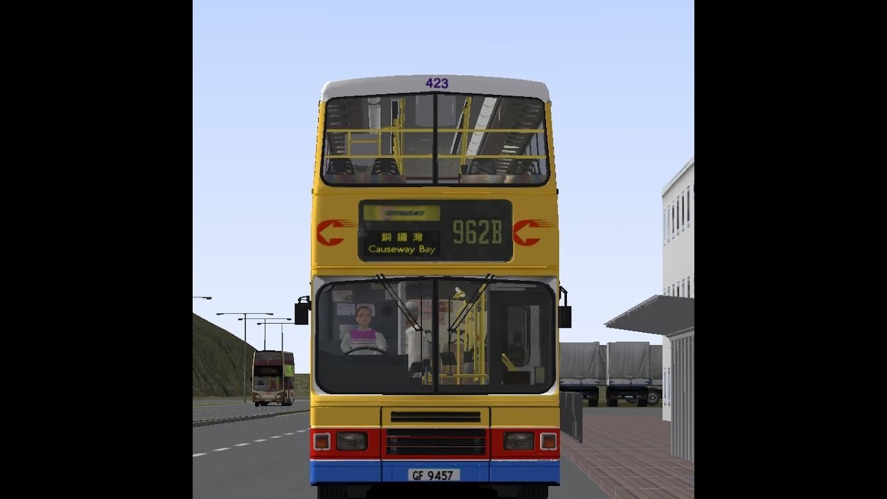 [OMSI時光機] CTB 康豪#423 962B 置樂花園 - 銅鑼灣 - YouTube