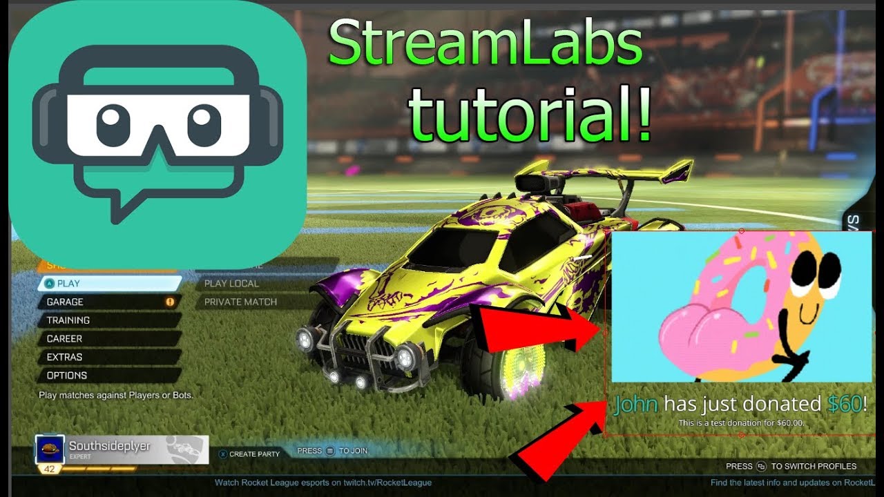 How to use StreamLabs Tutorial! (Donation Alerts,Notifications,Etc ...