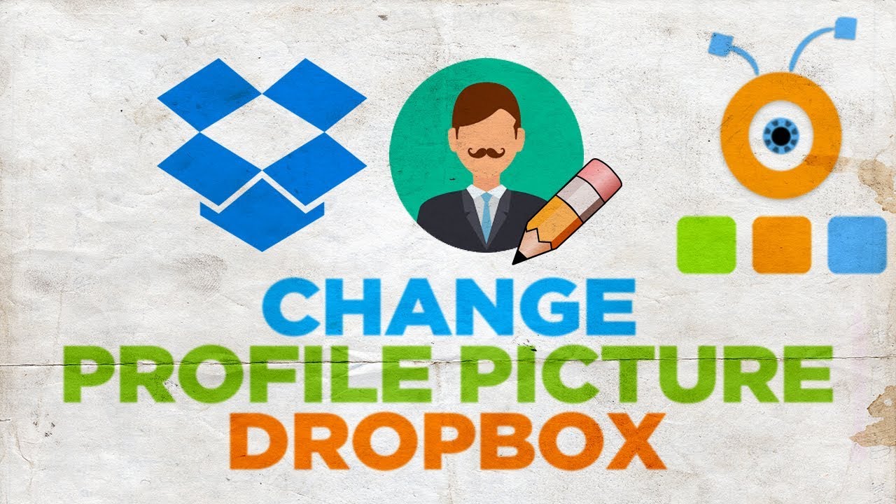 How to Change your Profile Picture Dropbox - YouTube