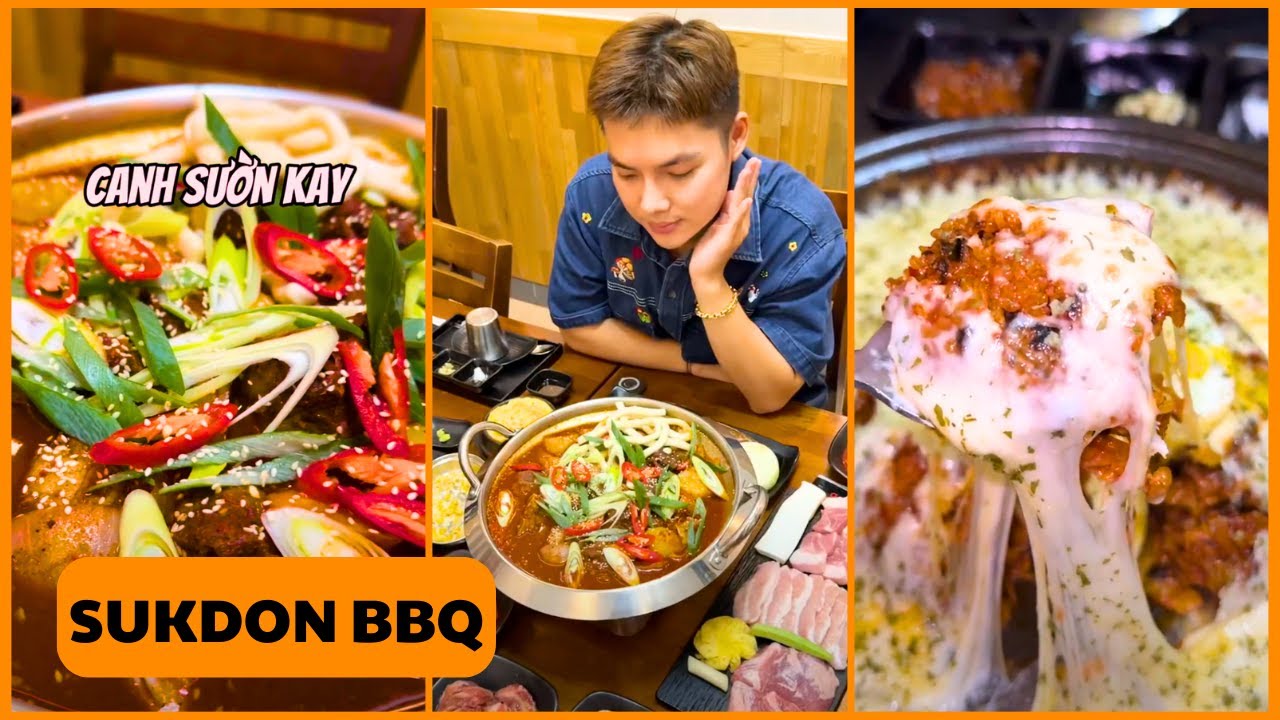 Ăn Thử Đồ Hàn Quốc - SUKDON BBQ | Càn Quét Sài Gòn - YouTube