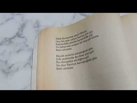 Beni unutma şiir