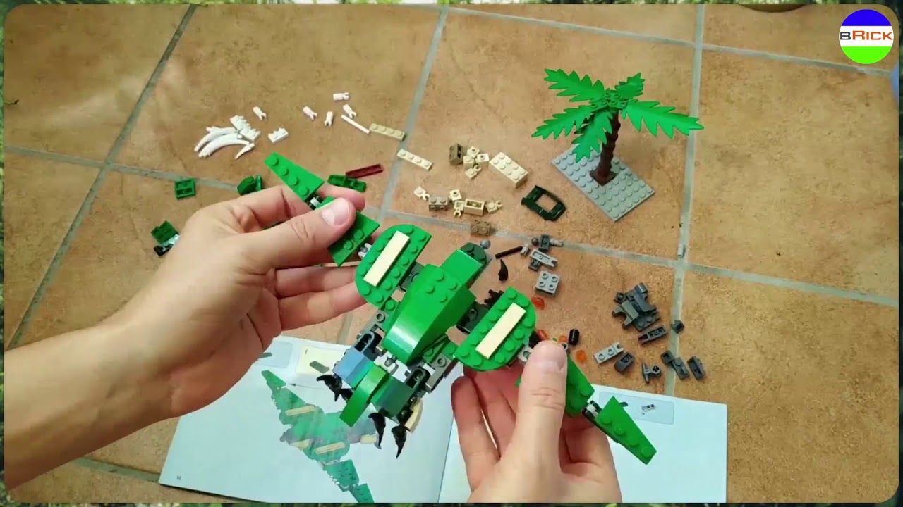 Lego creator Dinosaur Set - model 2 - pterodactyl - YouTube