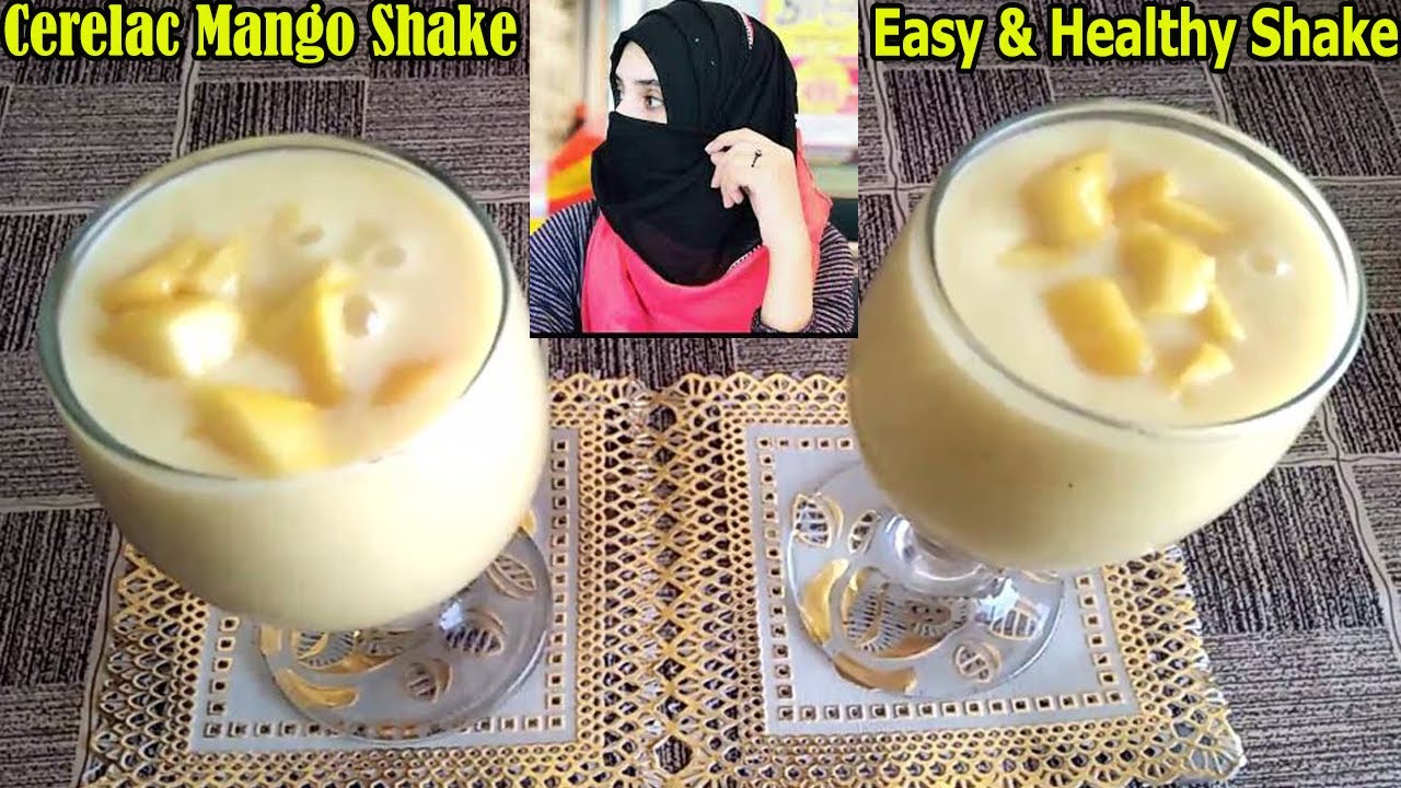 Cerelac Mango Shake | Cerelac Milkshake Recipe | Easy & Healthy Shake ...