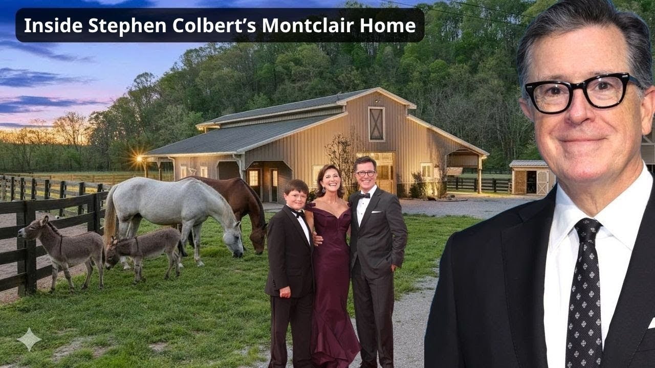 Inside Stephen Colbert’s Montclair Home – Family, Wit, and the Heart of ...