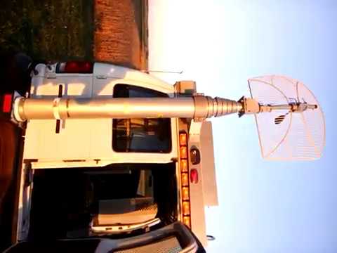 Will-Burt 25 foot Pneumatic Telescoping Mast Model No. 6-25 906029 ...