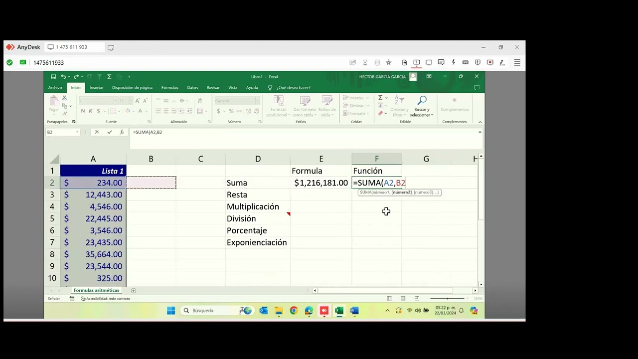 Excel Básico Intermedio - YouTube
