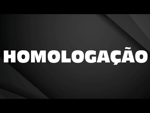 SIGNIFICADO DE: HOMOLOGAÇÃO NUM PROCESSO JUDICIAL - YouTube