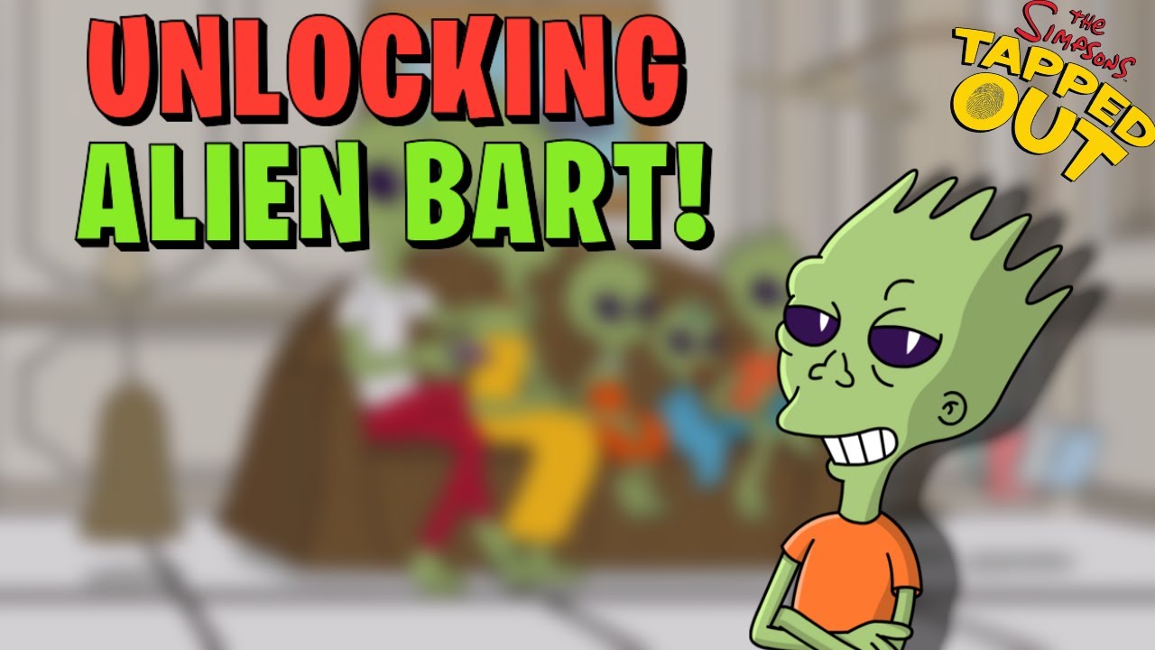 The Simpsons Tapped Out | I Purchased Alien Bart... - YouTube