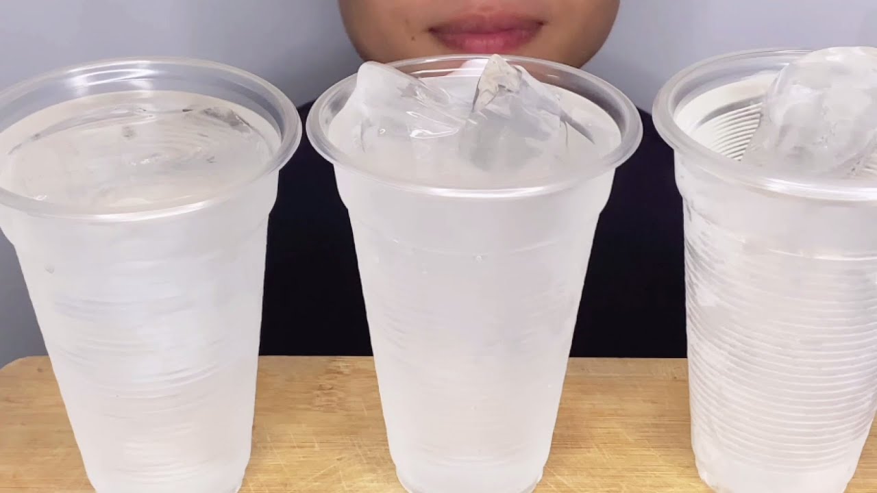 ASMR Drinking Super Cold Water, Drinking Sound - YouTube