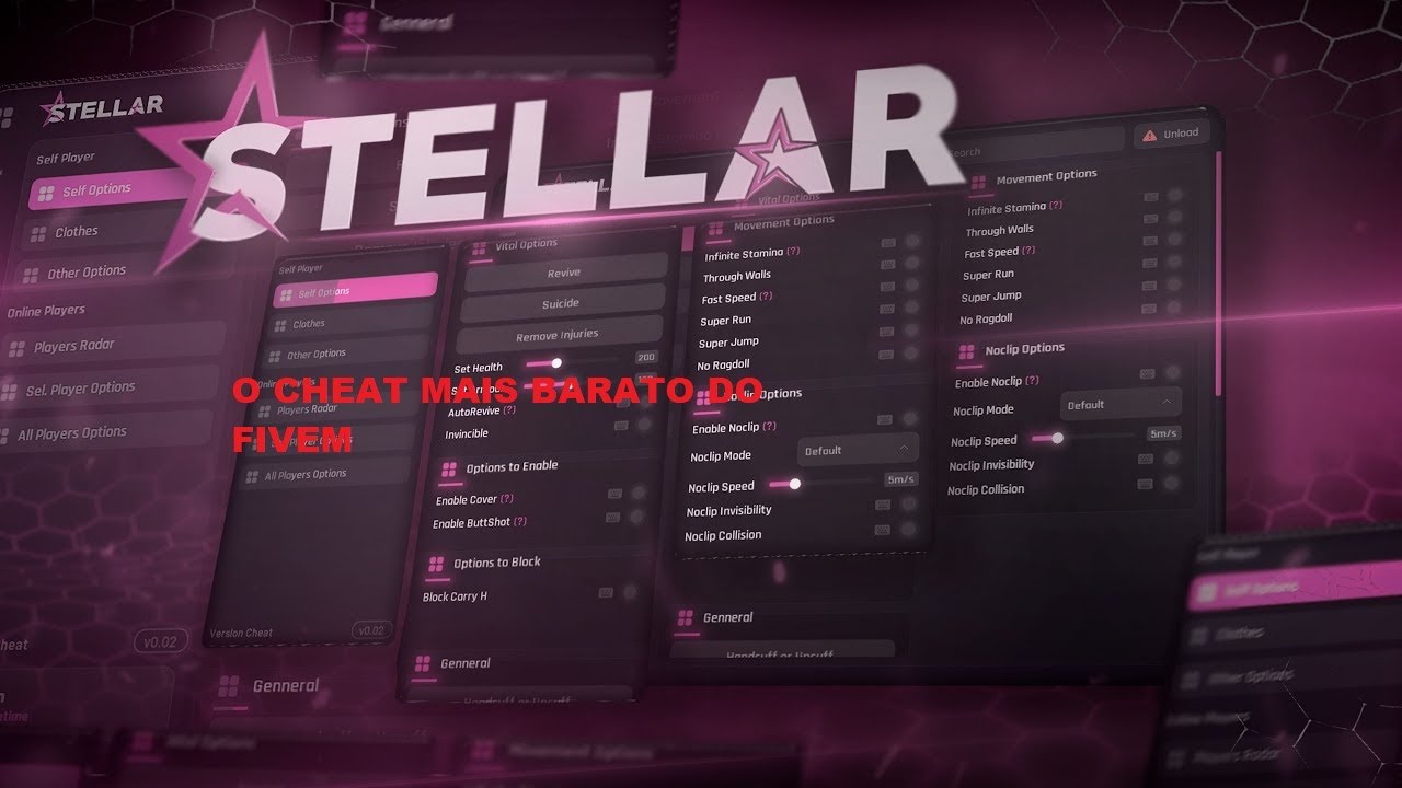 Fivem Testando o Stellar Menu kkkkkk - YouTube