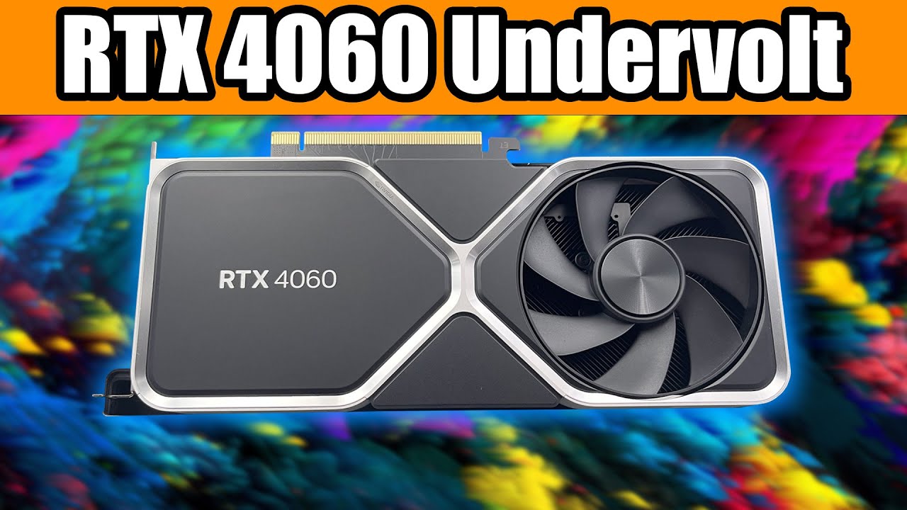 Undervolt your RTX 4060 for more FPS and Lower Temperature! - Tutorial - YouTube