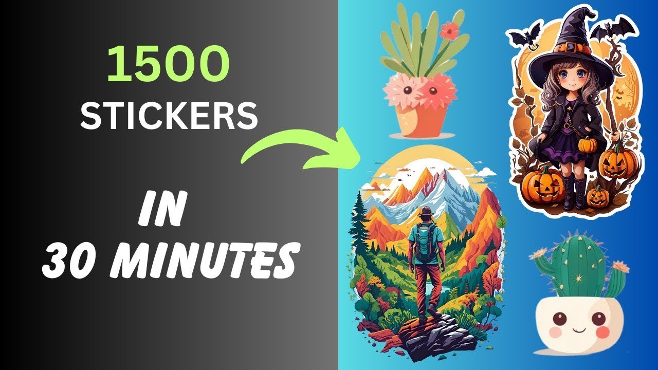 How to Make Free Print-On-Demand Stickers with Leonardo AI - Step-by ...