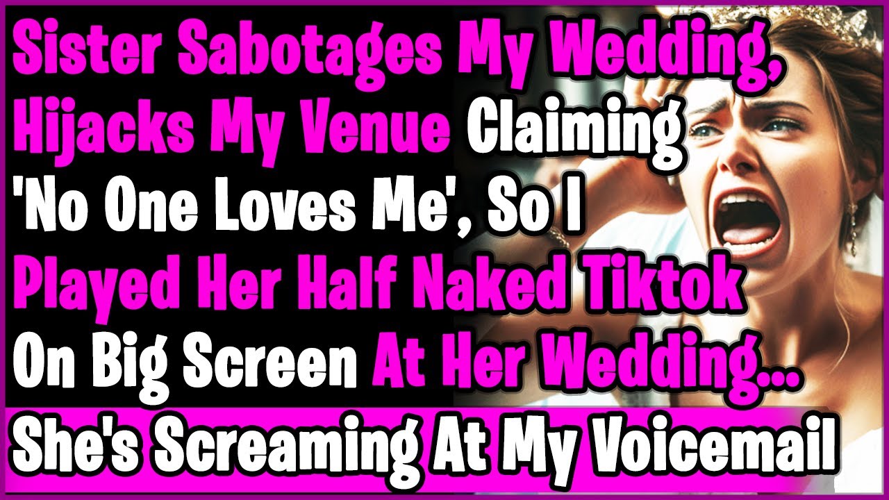 [Full-Saga] Sister Calls Off My Wedding,Takes My Venue,So I Play Her Half-Naked TikTok on Her ...