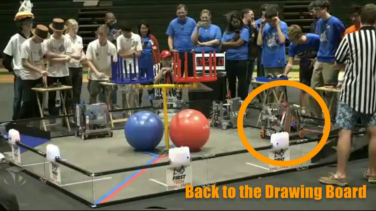 FTC 5795 Using PTC Vuforia and Swerve 360 in Competition - YouTube