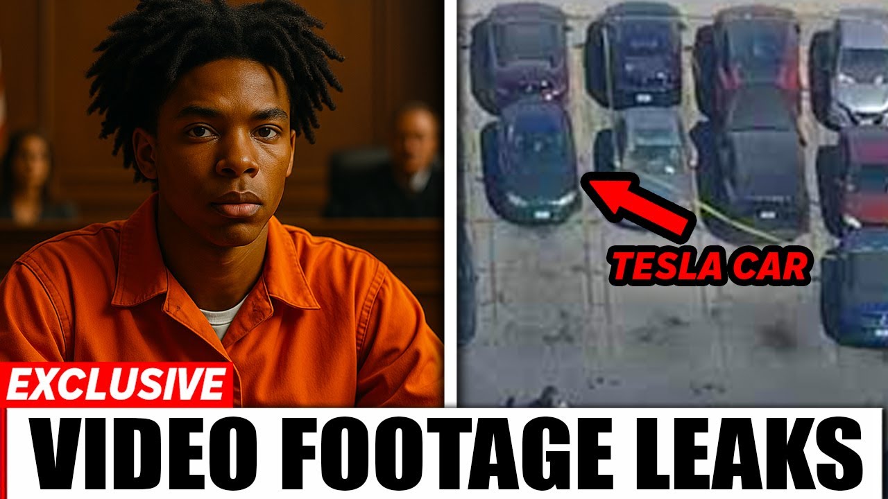 CCTV Footage of D4vd’s Tesla Shows Him in the Trunk? - YouTube