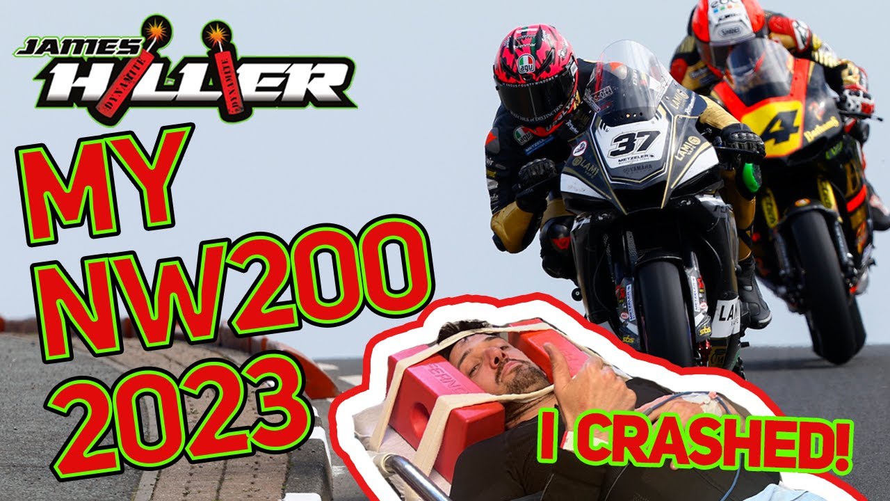 James Hillier North West 200 #NW200 #iomtt #nw200crash - YouTube